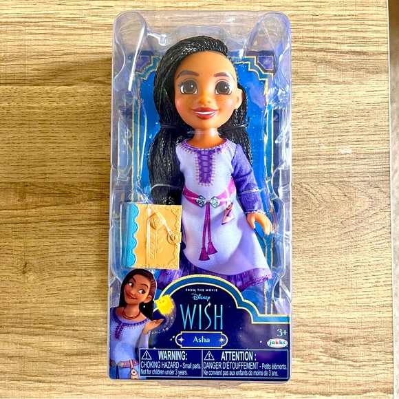Disney | Toys | Asha Wish Doll Toy Figurine Disney Jakks | Poshmark